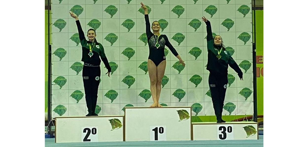 Ginastas conquistam 7 medalhas no Torneio Estadual - Recreio da Juventude